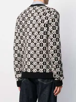 Gucci Knitted V-neck Jumper