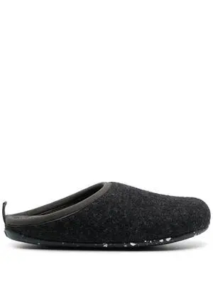 Camper Logo Slip-on Slippers - Grey