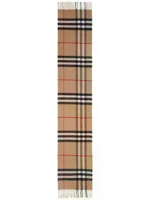 Burberry Cashmere Classic Check Scarf