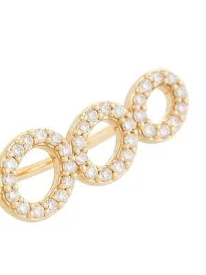 ALINKA 18kt Yellow Cloud Diamond Left Ear Cuff - Gold