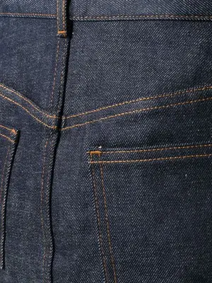 A.p.c. High Waisted Denim Skirt