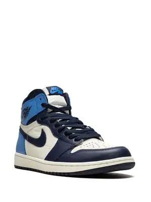 JORDAN Air 1 Retro High Og Sneakers - Blue