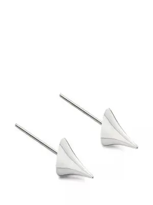 SHAUN LEANE Rose Thorn Stud Earrings - Metallic
