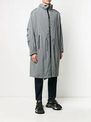 Givenchy Hooded Drawstring-waist Parka