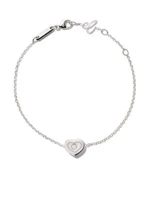 Chopard 18kt Happy Diamonds Icons Bracelet - Silver