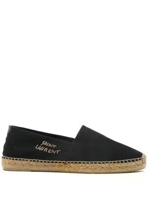 Saint Laurent Logo-embroidered Espadrilles