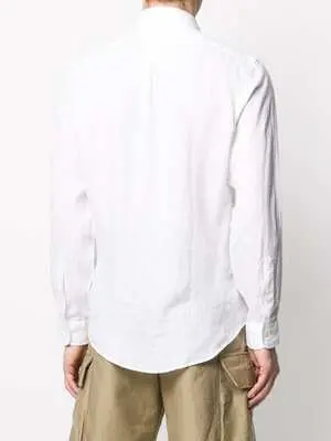 Polo Ralph Lauren Linen Logo Embroidered Shirt