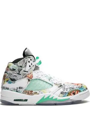 JORDAN 5 Retro Wings Sneakers - White