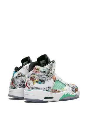 JORDAN 5 Retro Wings Sneakers - White