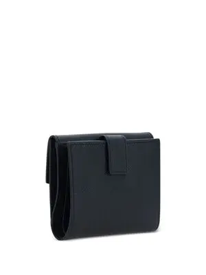 FERRAGAMO Fold-over Clasp Purse - Black