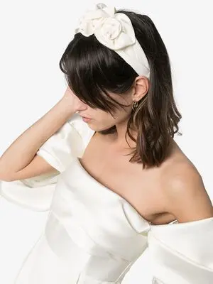 JENNIFER BEHR Triple Rosette Headband