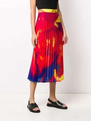 THEBE MAGUGU Pleated Midi Skirt