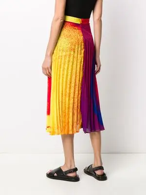 THEBE MAGUGU Pleated Midi Skirt