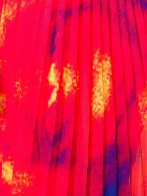 THEBE MAGUGU Pleated Midi Skirt