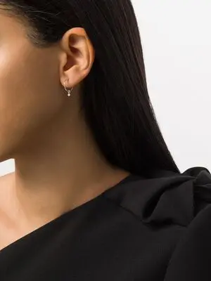 WOUTERS & HENDRIX 18kt Gold Diamond Hoop Earrings