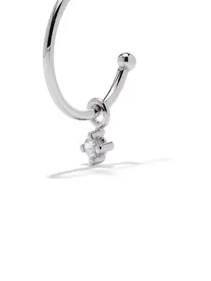 WOUTERS & HENDRIX 18kt Gold Diamond Hoop Earrings