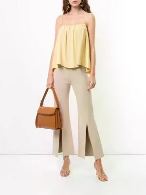 Stella McCartney Slit-front Flared Trousers