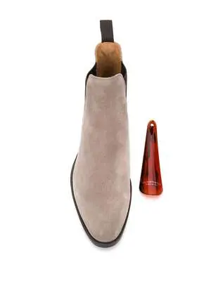 SCAROSSO Giacomo Slip-on Boots - Grey