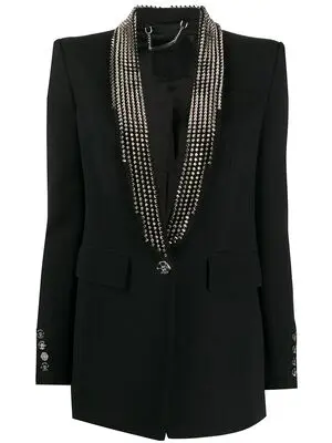 Philipp Plein Spike-studded Blazer