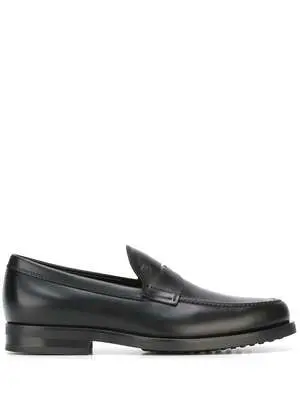 TOD'S Classic Penny Loafers - Black