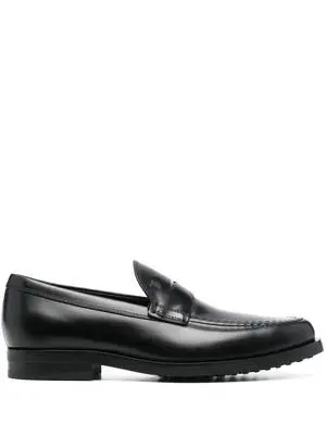 TOD'S Classic Penny Loafers - Black