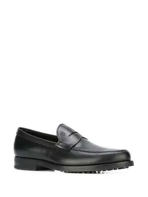TOD'S Classic Penny Loafers - Black