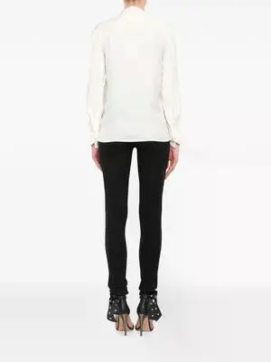 Givenchy Surplice Blouse - White