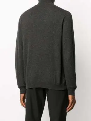 Pringle Of Scotland Fine Knit Zipped Sweater - Grey