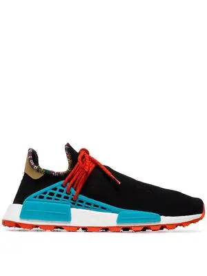 Adidas X Pharrell Williams Solar Hu Nmd Inspiration Pack Sneakers - Black