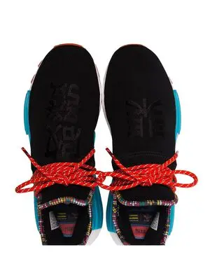 Adidas X Pharrell Williams Solar Hu Nmd Inspiration Pack Sneakers - Black