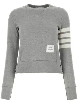 Thom Browne Classic Loopback 4-bar Sweatshirt - Grey