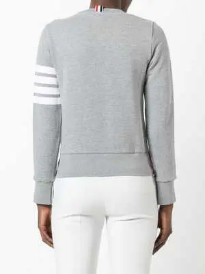 Thom Browne Classic Loopback 4-bar Sweatshirt - Grey