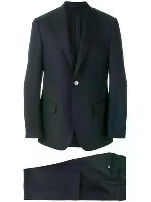 DELL'OGLIO Slim-fit Tailored Suit - Blue
