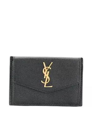 Saint Laurent Uptown Card Case - Black