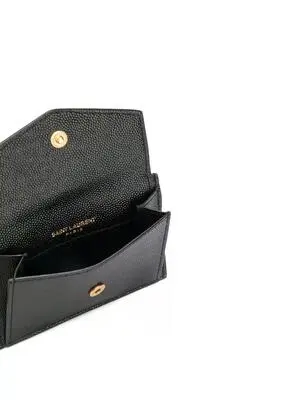 Saint Laurent Uptown Card Case - Black