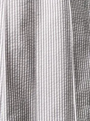 Thom Browne Seersucker Pleated Skirt
