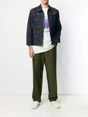 JEAN PAUL GAULTIER Zipped Denim Jacket
