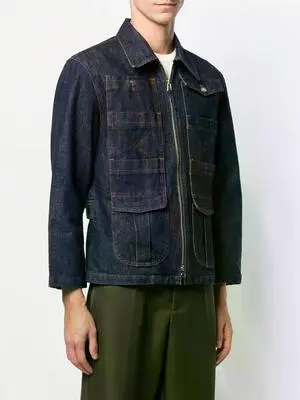 JEAN PAUL GAULTIER Zipped Denim Jacket