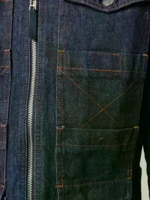 JEAN PAUL GAULTIER Zipped Denim Jacket