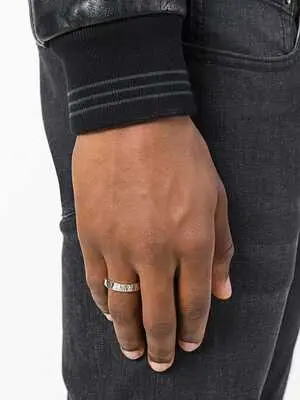 Emanuele Bicocchi Hammered Band Ring