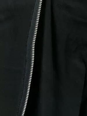 Comme Des Garçons Zip Detail Long Skirt