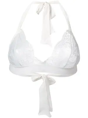 GILDA & PEARL Ava Boudoir Bra - White