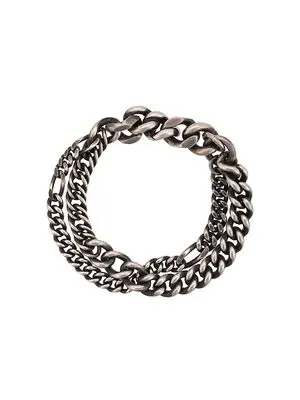 Werkstatt:München Double Chain Bracelet - Silver