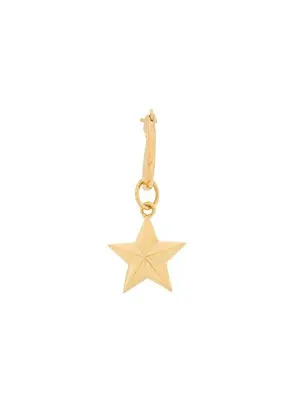 TRUE ROCKS Mini Star Hoop Single Earring - Gold