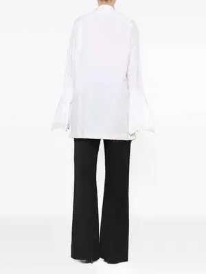 JW Anderson Asymmetric Shirt Dress - White