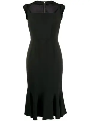 Dolce & Gabbana Square-neck Sleeveless Dress