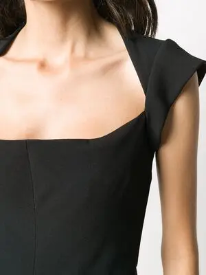 Dolce & Gabbana Square-neck Sleeveless Dress