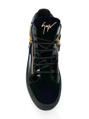 GIUSEPPE ZANOTTI Kriss Hi-top Sneakers - Blue