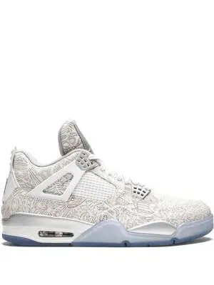 JORDAN Air 4 Retro Laser 30th Anniversary Sneakers - White