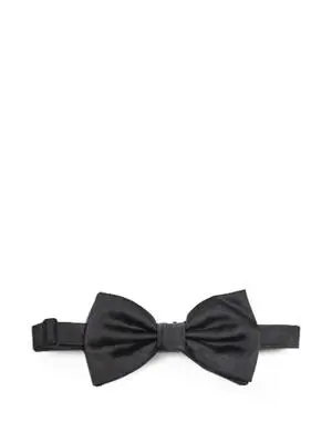 Dolce & Gabbana Silk Bow Tie - Black